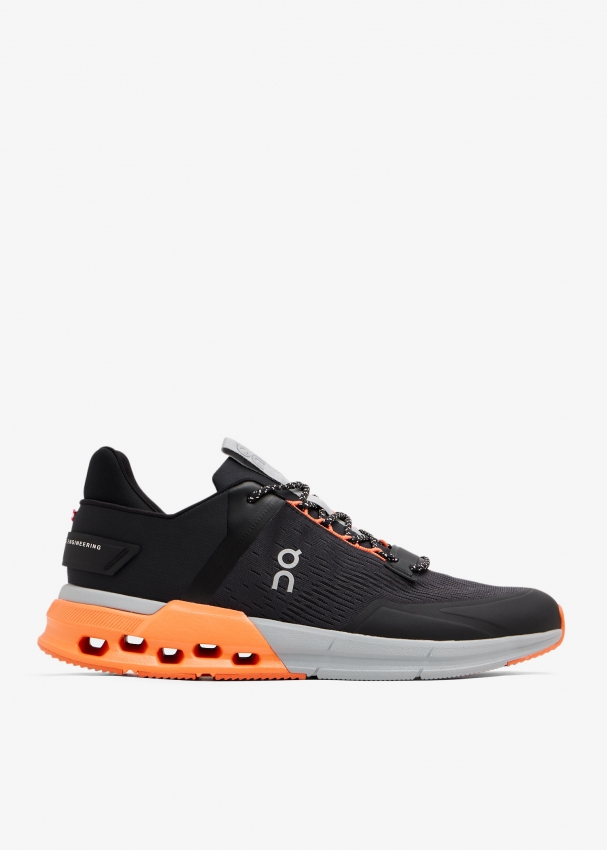 On Cloudnova Flux sneakers for Men - Black in KSA | Level Shoes