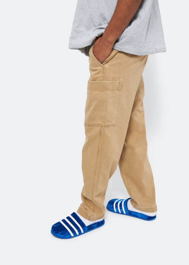 Adidas Adimule slippers for Men - Blue in KSA | Level Shoes