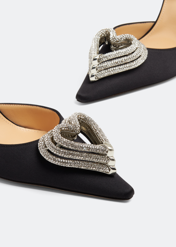 Mach and Mach Triple heart pumps for Women - Black in KSA | Level Shoes